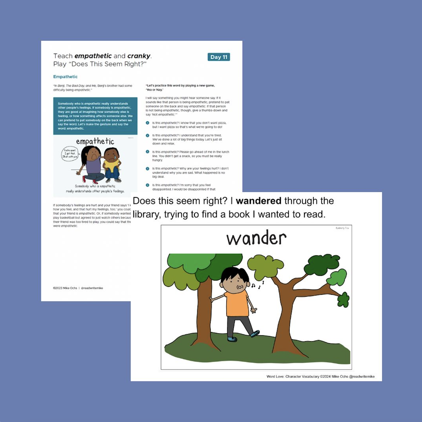 Professionally-designed units - Read Write Mike